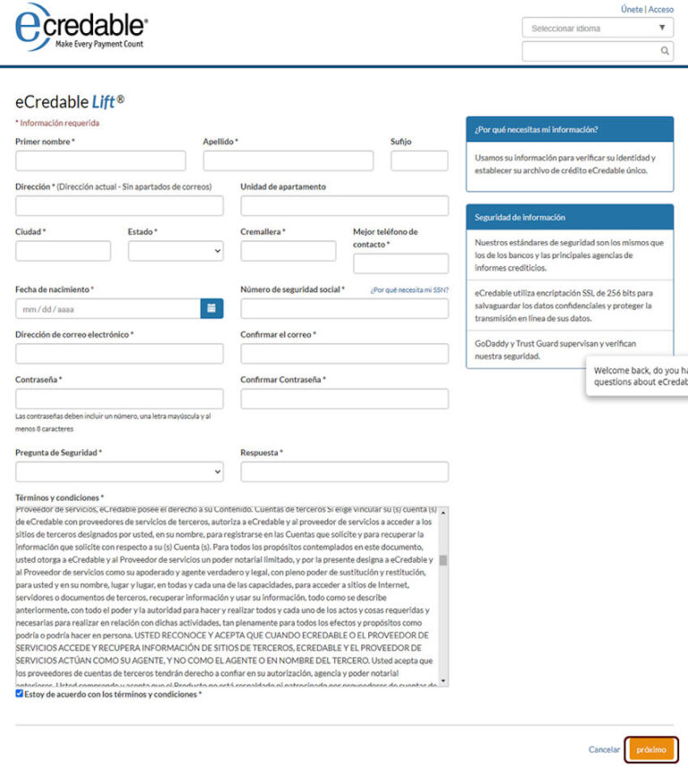 Cómo mejorar su crédito con eCredable - 2026